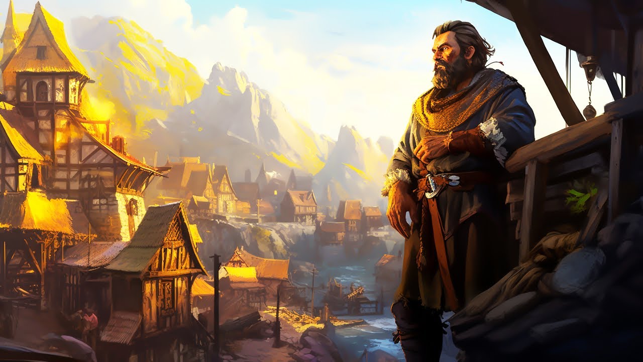 Build & Manage Villages In This NEW Medieval Game. - YouTube