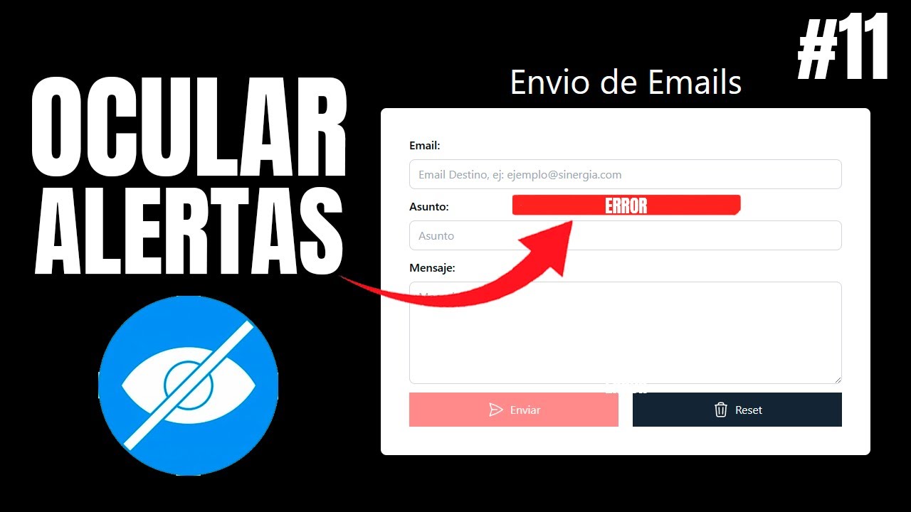 Ocultar Alertas Si Pasa La Validación En Los Formularios Con Javascript 2659