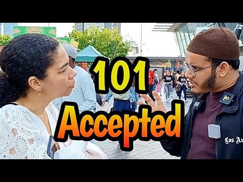 101 Accepted Islam! Najmul Stratford Speaker's corner - YouTube