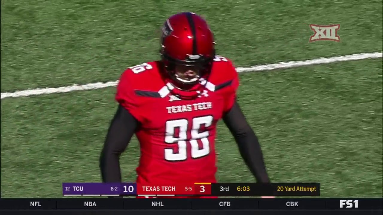 TCU at Texas Tech Football Highlights - YouTube