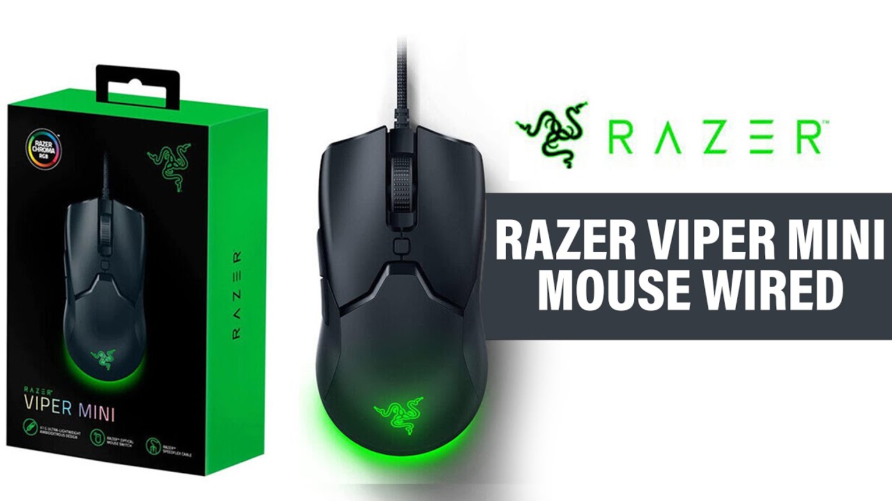 Razer Viper Mini mouse wired | Gaming Mouse | wired Gaming mouse - YouTube
