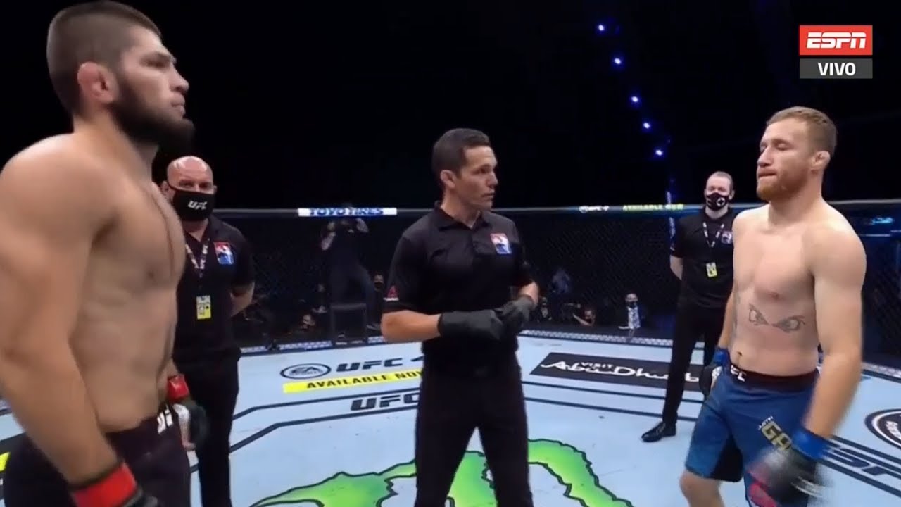 UFC 254: Khabib Nurmagomedov VS Justin Gaethje - FULL FIGHT - YouTube