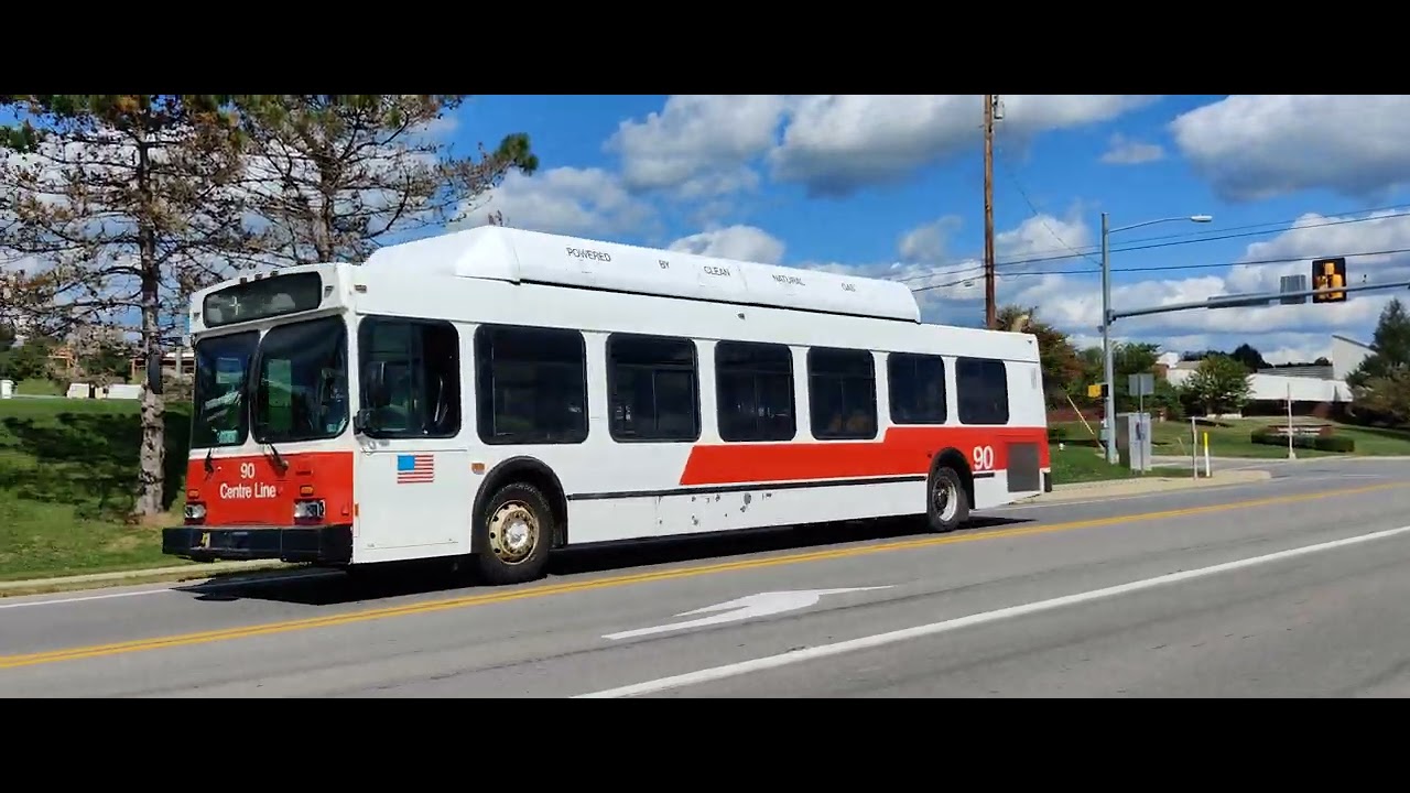 Ex-CATA ( State College) New Flyer Industries C40LF unit 90 departing ...