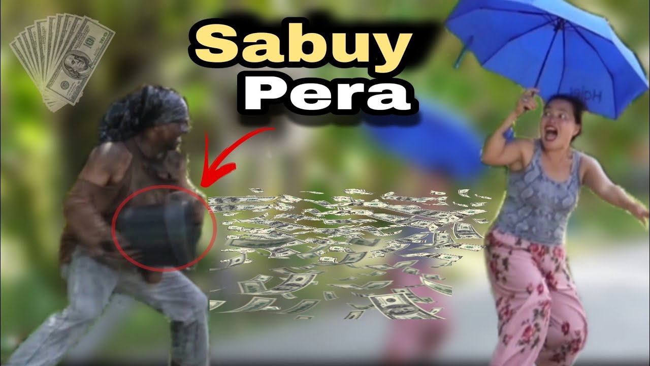 TAONG GRASA NAG SABUY NG PERA "PUBLIC PRANK" | Akala nila tubig - YouTube