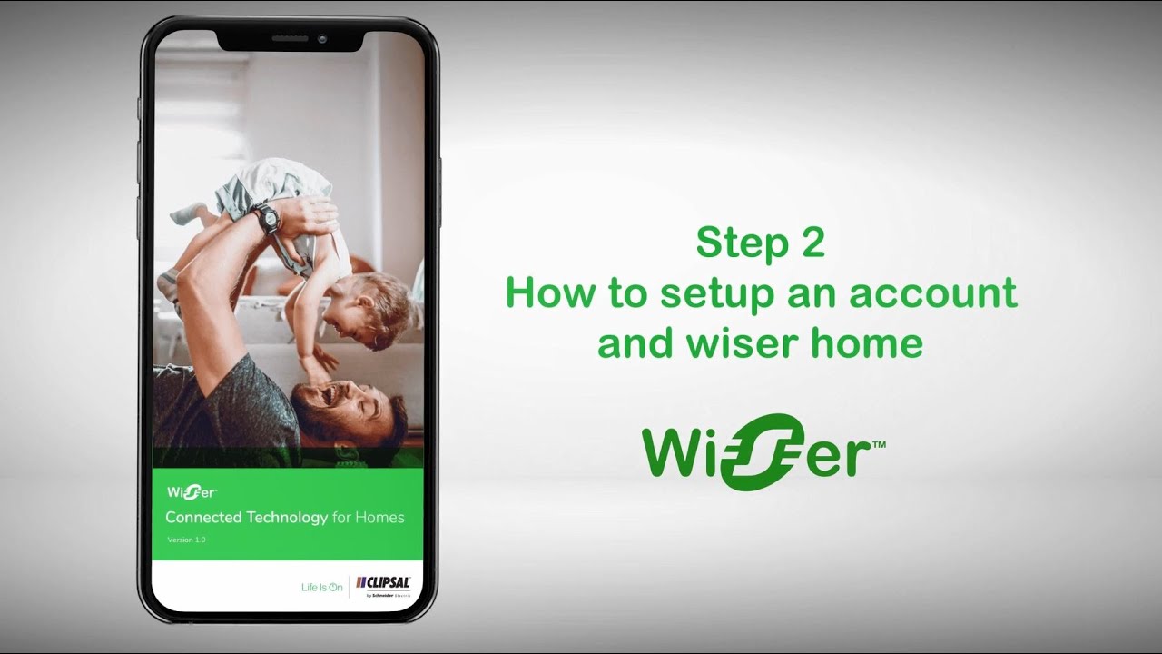 Setting up account in the Wiser by SE app - YouTube