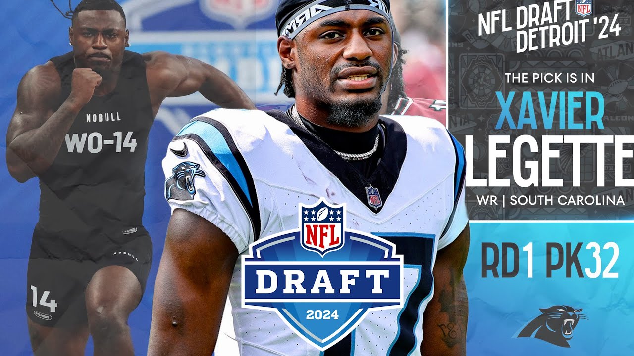Xavier Legette, Carolina Panthers Highlights | WR 2024 NFL Draft Round ...