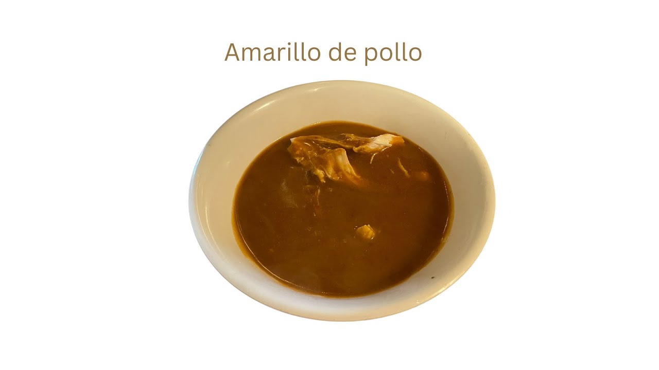 V5 Como hacer amarillo de pollo/Carta de simpre juntos - YouTube
