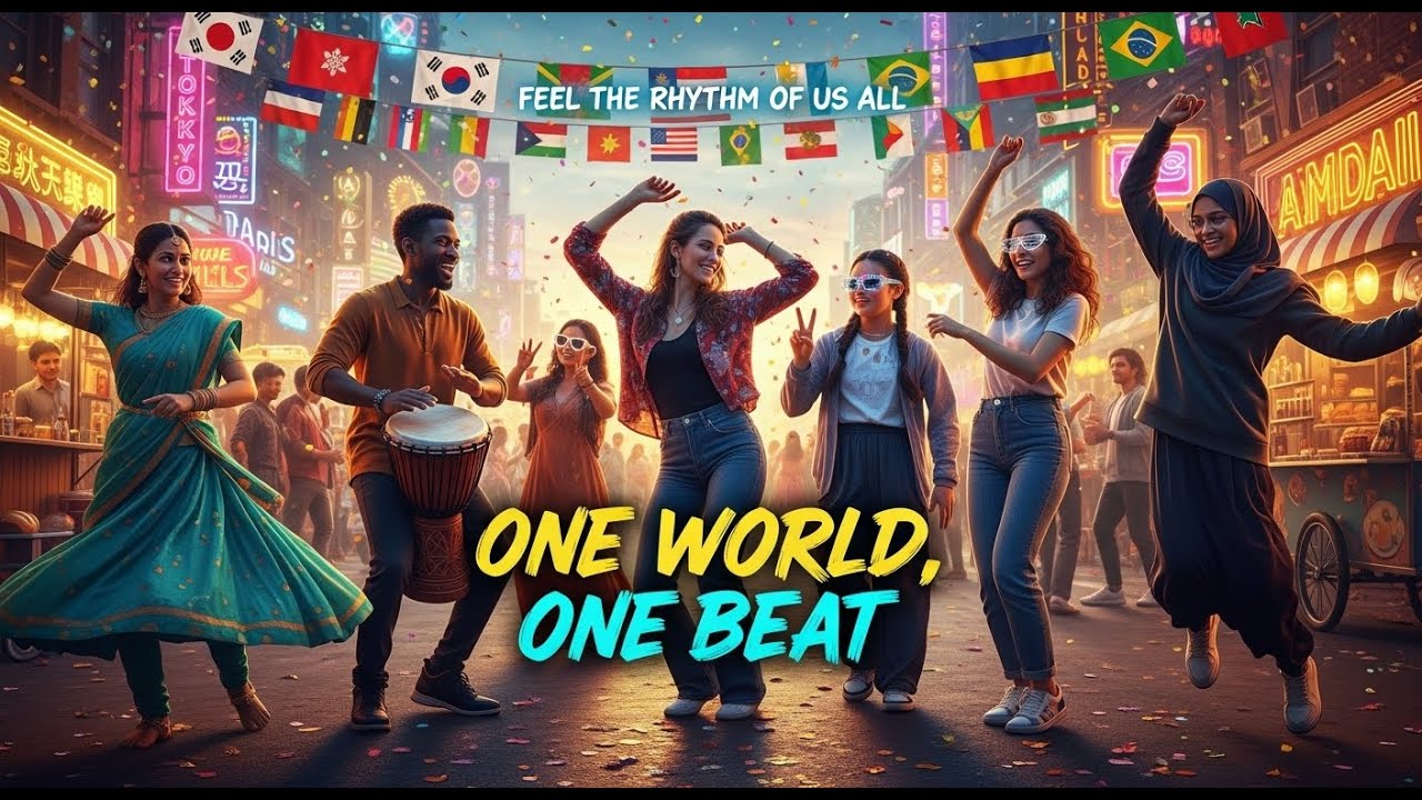 One World One Beat (AI Music Video) | Watch Now! - YouTube