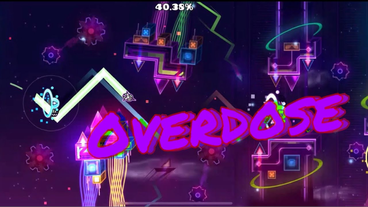 “Overdose” By Khelado (ALL Coins) | Weekly - Geometry Dash - YouTube