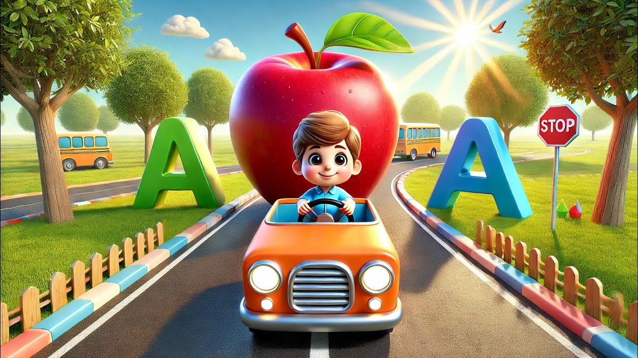 Phonics Song with TWO Words in 2D-A For Airplane - ABC Alphabet Songs ...