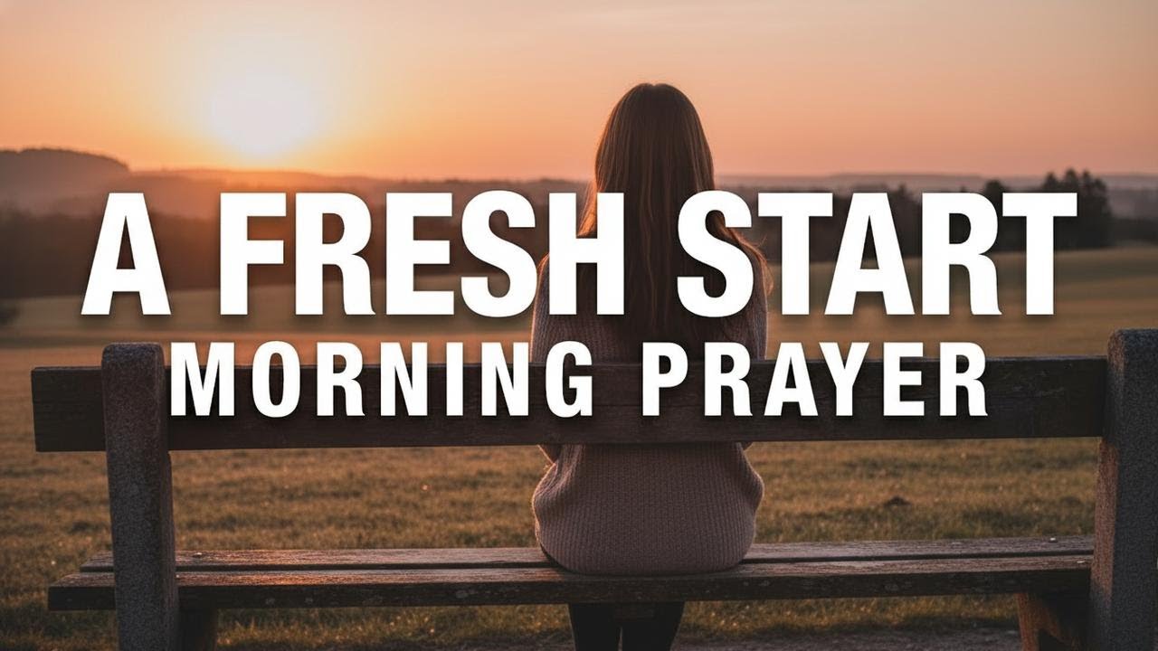 A Fresh New Start With God A Blessed Morning Prayer To Begin The Day ...