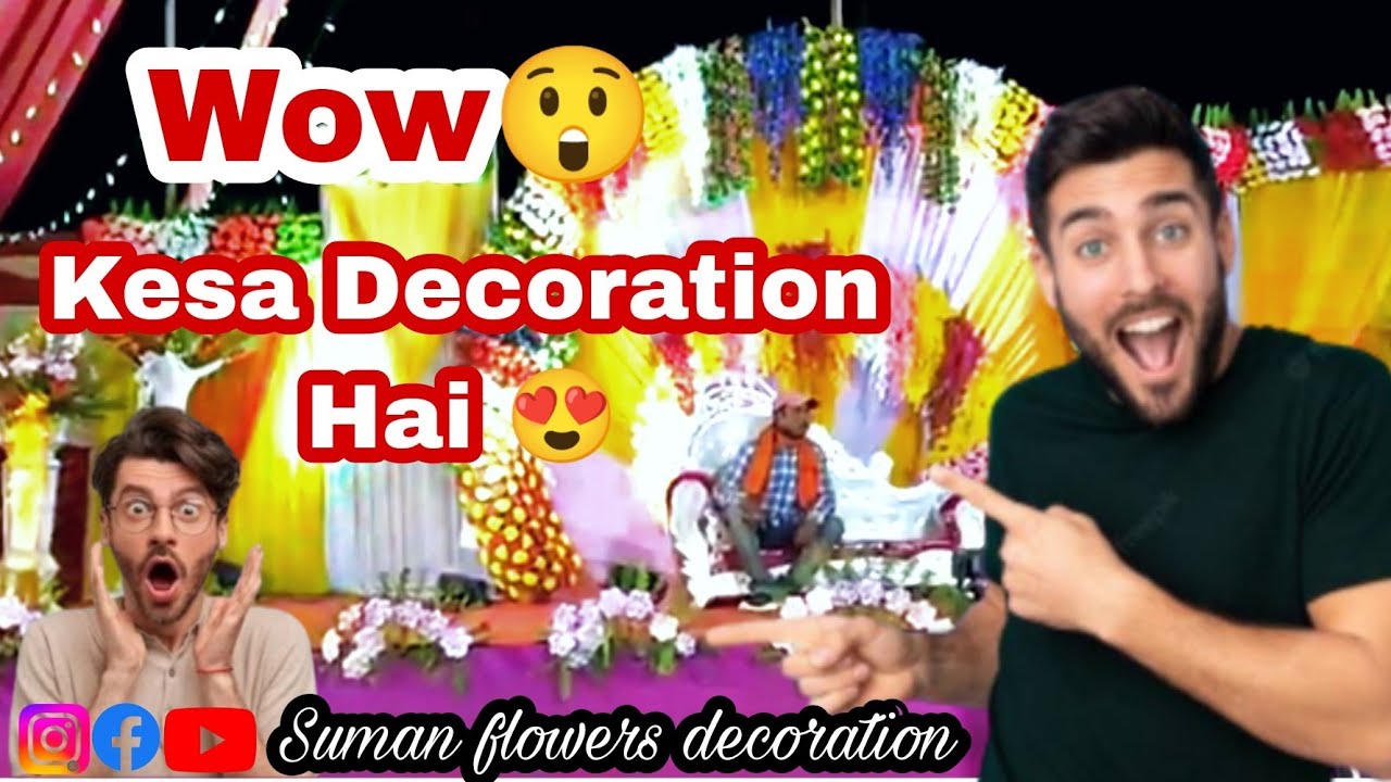 Suman flowers decoration🎀😍// form. pandaul madhuban//i😇 Decoration hetu ...