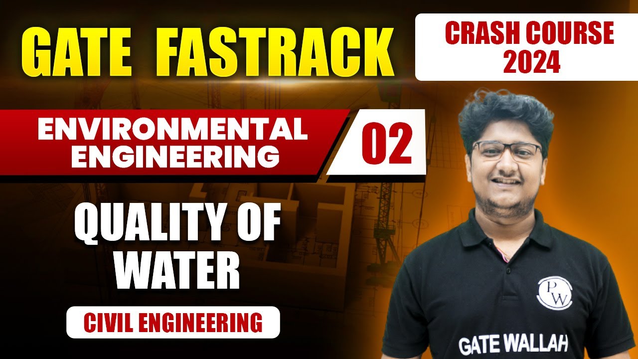 Environmental Engineering 02 | Quality of Water | Civil Engineering ...