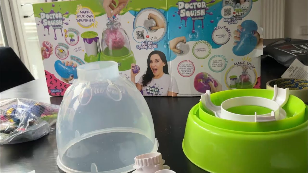 Doctor Squish squishy maker toy set - YouTube