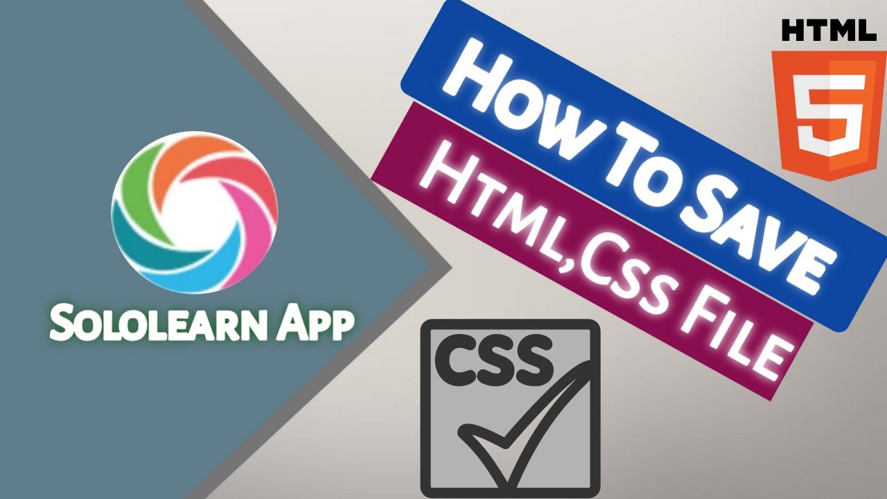 How to Learn Web Design on Mobile | How to save HTML Project file in Sololearn | ওয়েব ডিজাইন ...