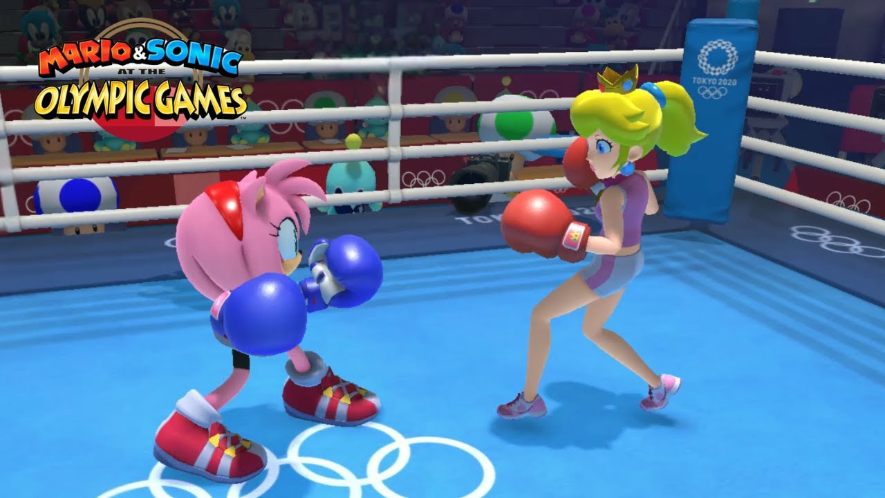 Boxing Hard Gameplay : Mario & Sonic At The Olympic Games Tokyo 2020 ...
