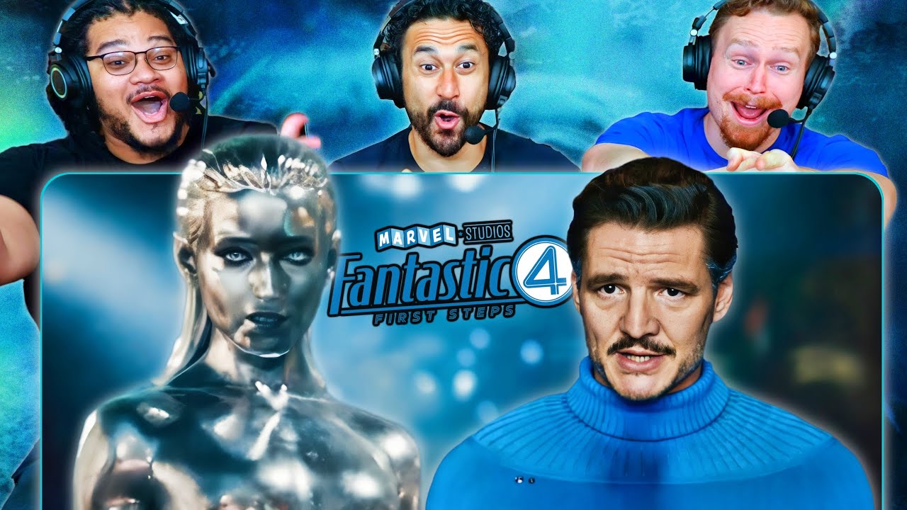 FANTASTIC FOUR: FIRST STEPS TRAILER REACTION!! Marvel Studios ...