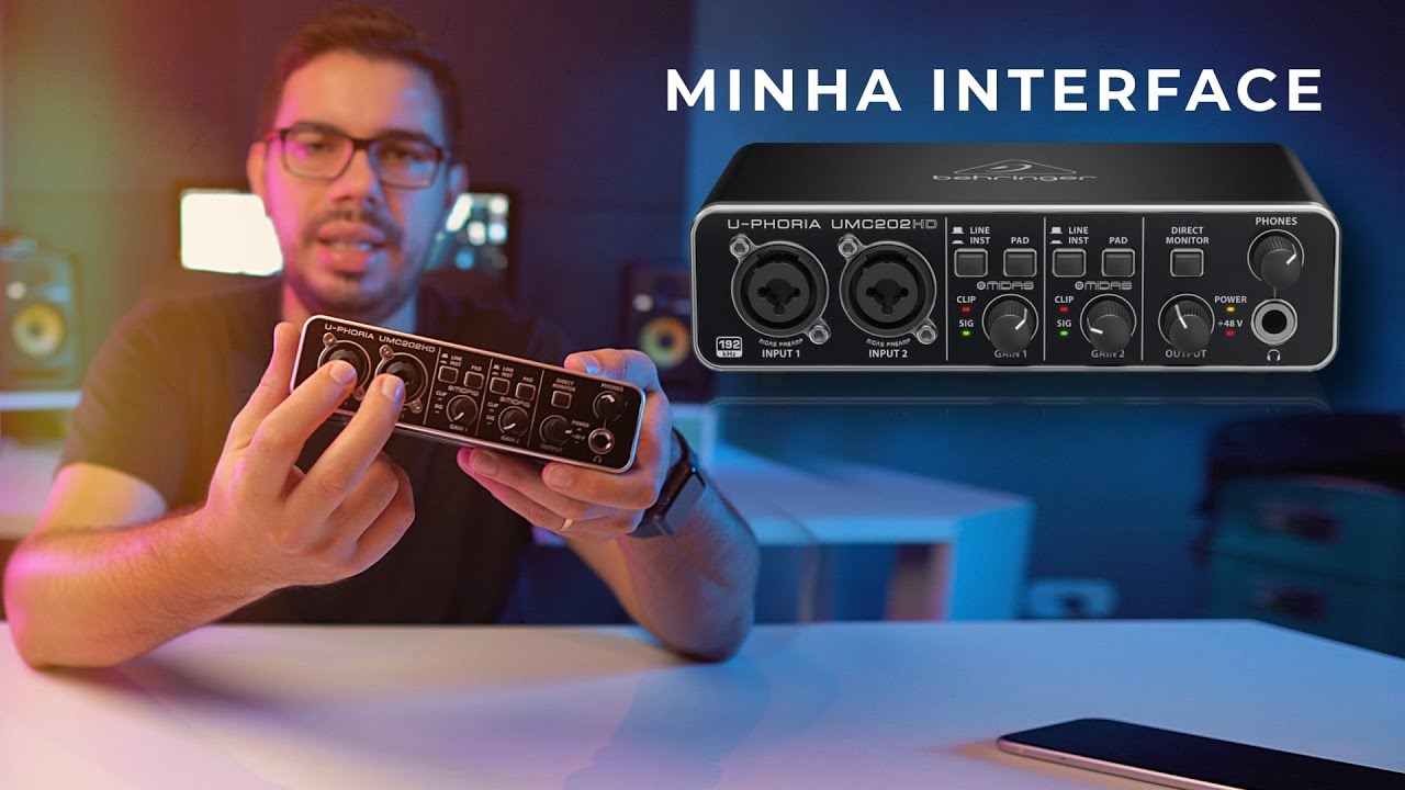 Behringer UMC 202 HD Vale a Pena ? Fernando Cesar - YouTube