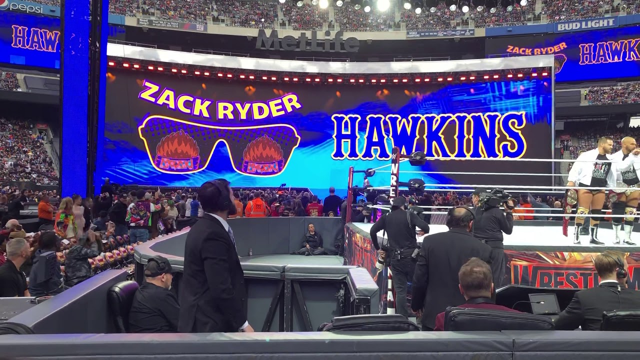 Zack Ryder and Curt Hawkins Entrance WrestleMania 35 - YouTube