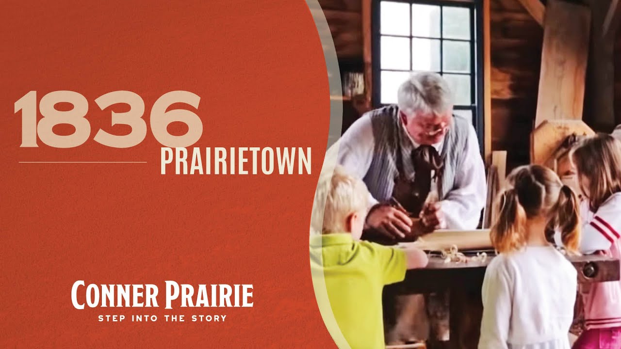 Conner Prairie - Prairietown - Experience Area - YouTube