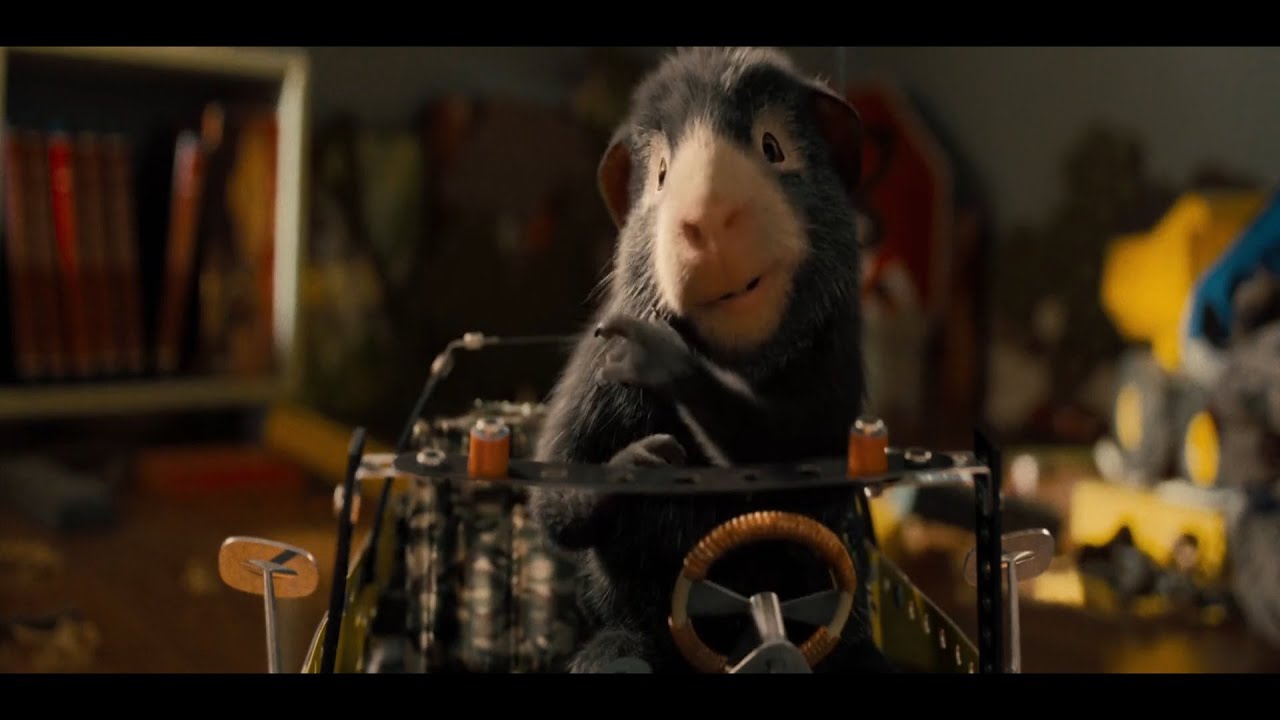 G-Force - Blaster doing stunts + escape from the house - YouTube