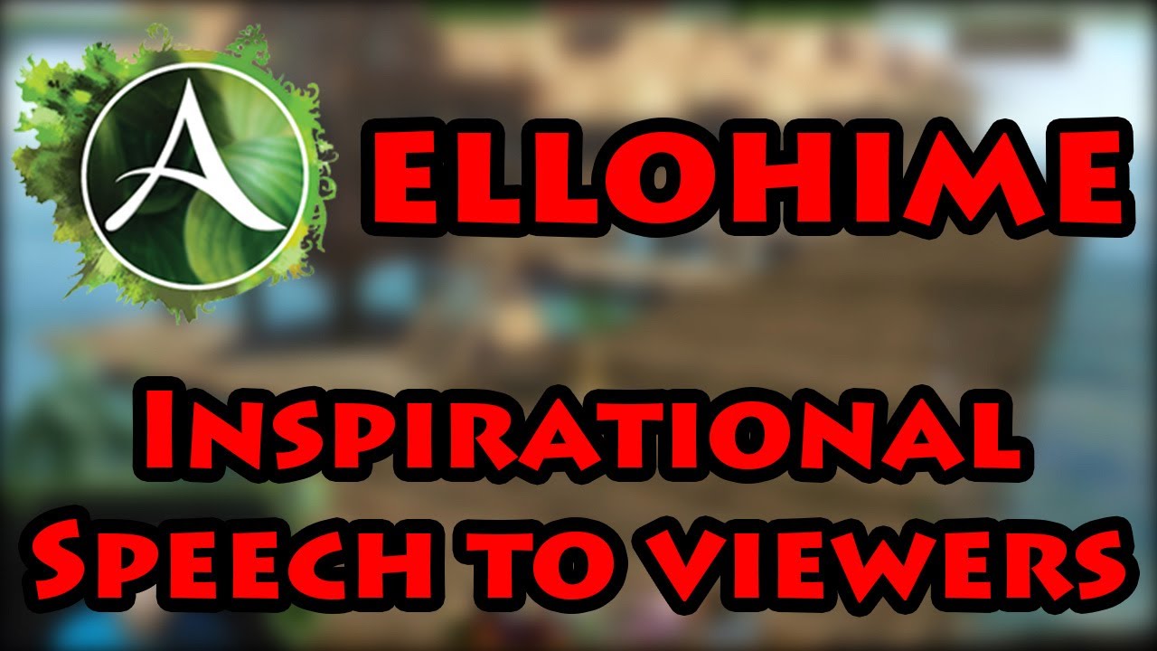 Ellohime raises two viewers spirits - YouTube