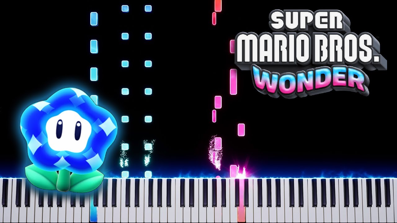 Wonder Flower - Super Mario Bros. Wonder (Piano Tutorial) - YouTube