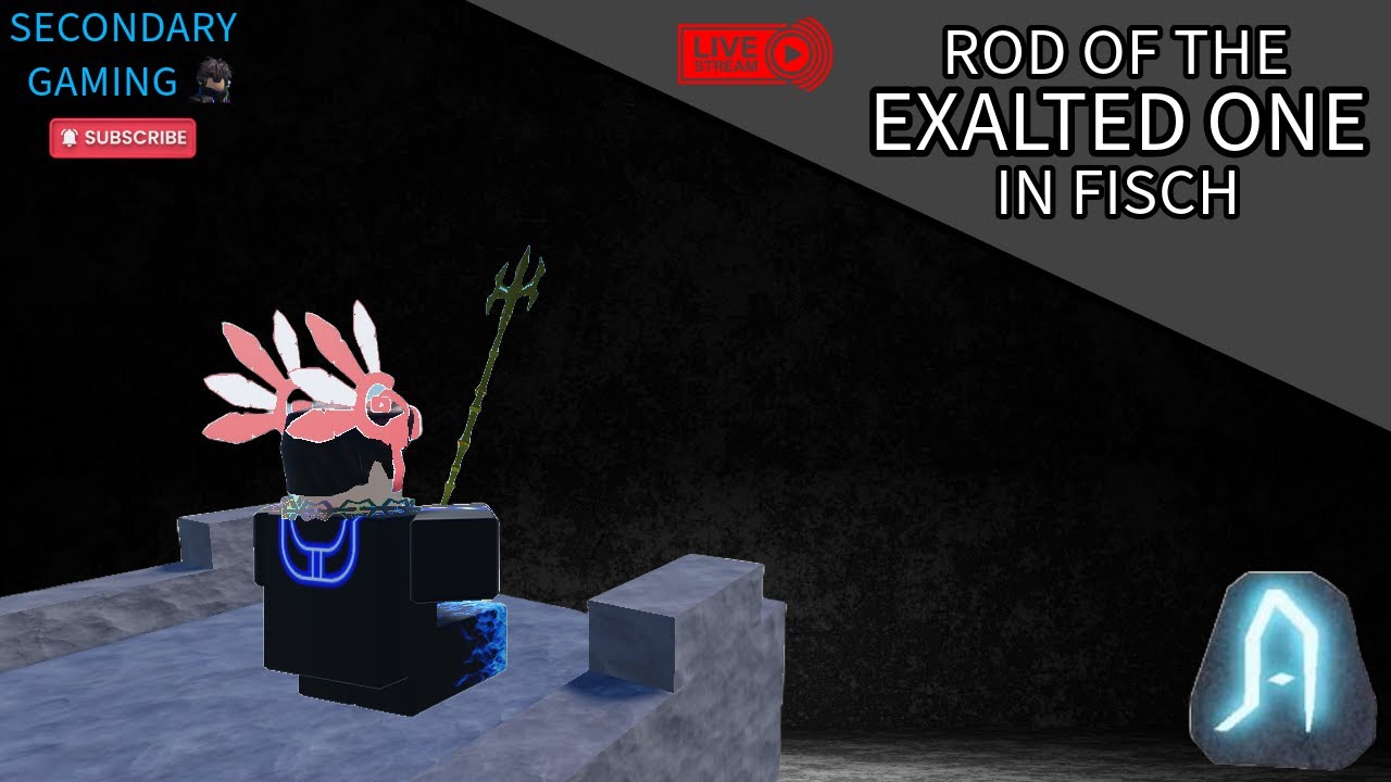 Grinding for the Rod of the Exalted One in Fisch - YouTube