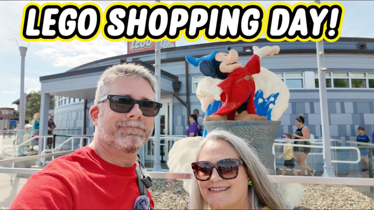 LEGO Shopping Day! Disney Springs, Brick City Bricks, LEGOLand, Orlando ...