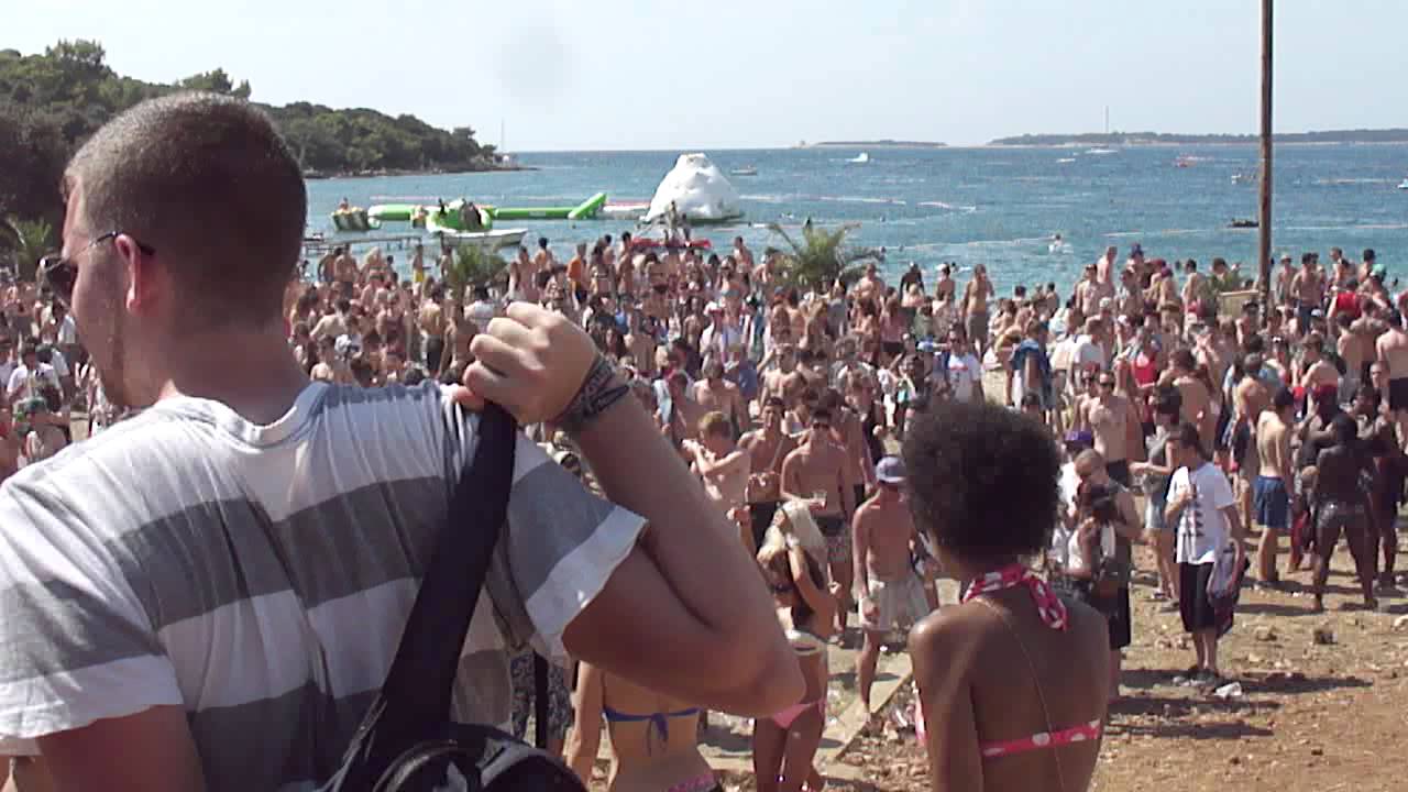 outlook 2011 Reggae beach party - YouTube