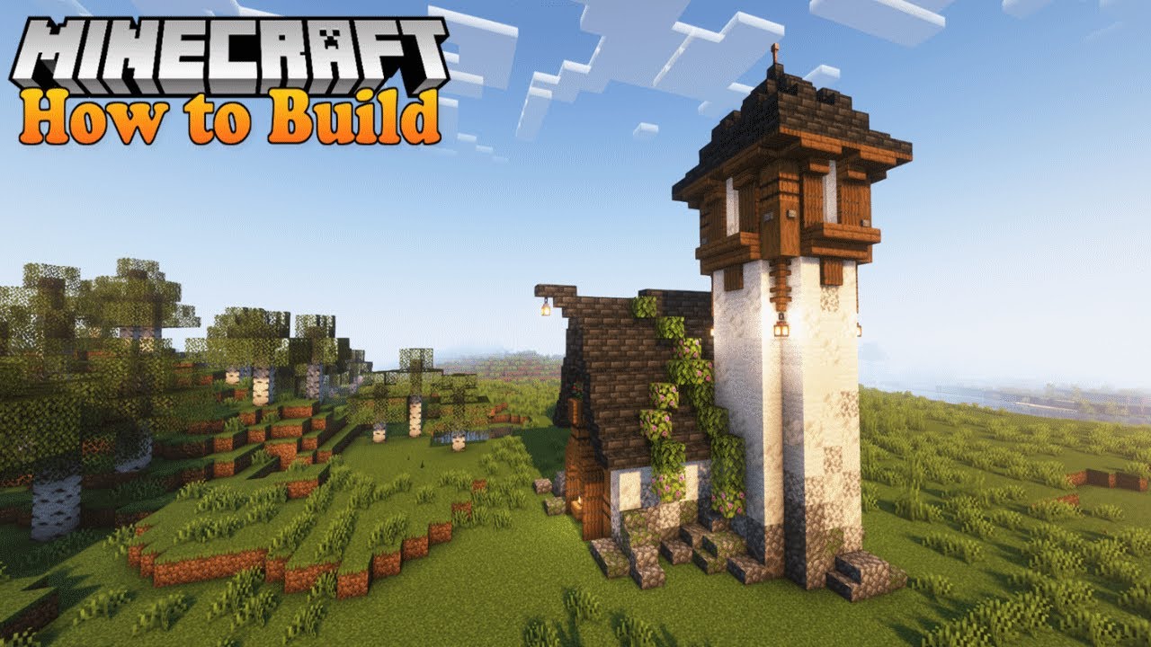 Minecraft: How to Build a Cosy Calcite Cottage - YouTube