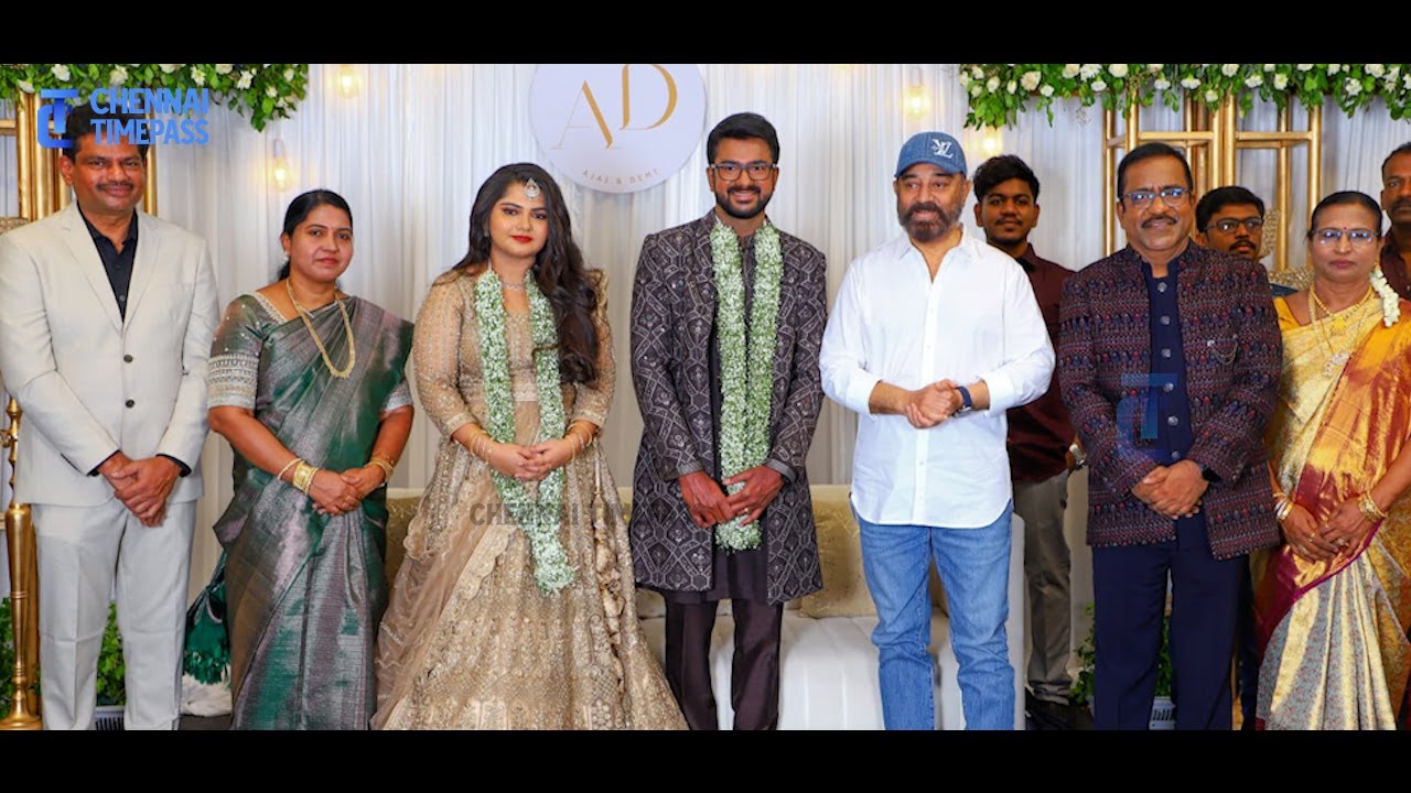 VIDEO : Actor Charle Son Ajai Thangaswami - Permiciya Demi Wedding ...