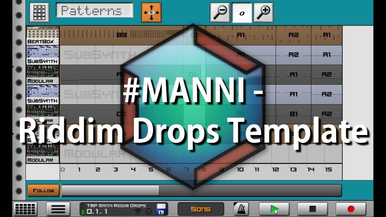 #MANNI - Riddim Drops Template (Caustic 3 Free Project) - YouTube