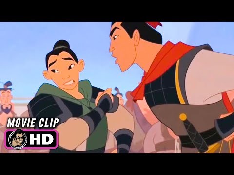 MULAN Clip - Manly Urges (1998) Disney