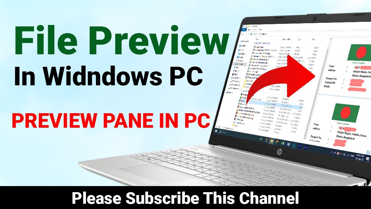 File Preview Showing in Windows PC। Kivabe Shikhbo? - YouTube