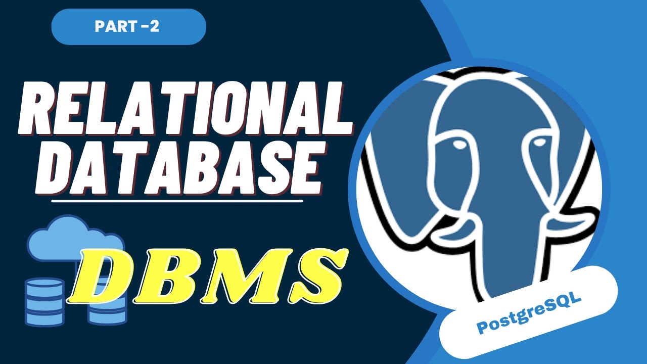 Relational Database and DBMS | Beginners Tutorial - YouTube