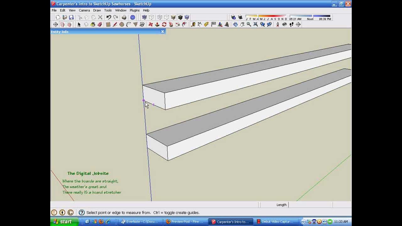Carpenter's Introduction to 3D Modelling Day One - YouTube