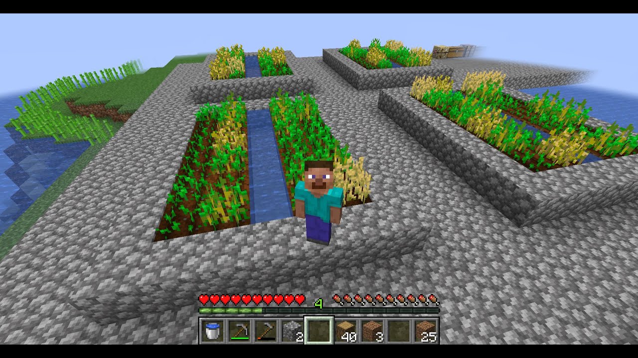 EP.5 - Make 8 Crop Farms Now! (Ready For Plant Crops) in MineCraft ...