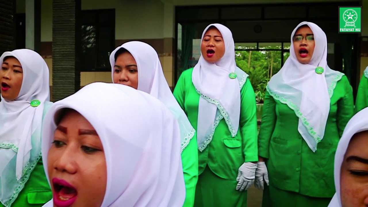 Mars Fatayat NU Pimpinan Anak Cabang Buaran, Pekalongan - YouTube