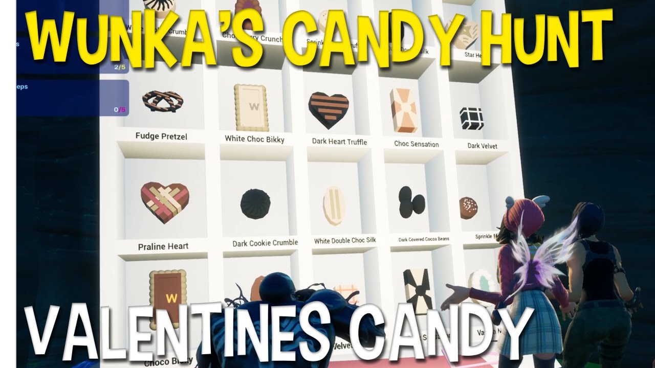 WUNKA'S Candy Hunt - Valentines Candy - 7578-1761-9297 - YouTube
