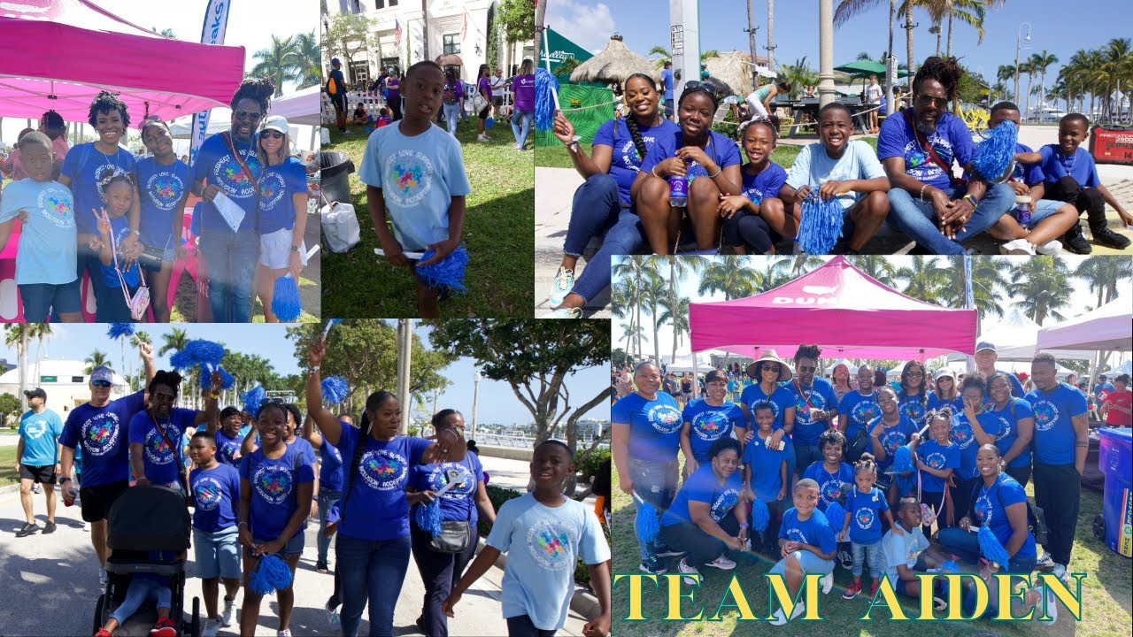 Autism Speaks WPB Autism Awareness Walk 2023 | TEAM AIDEN - YouTube