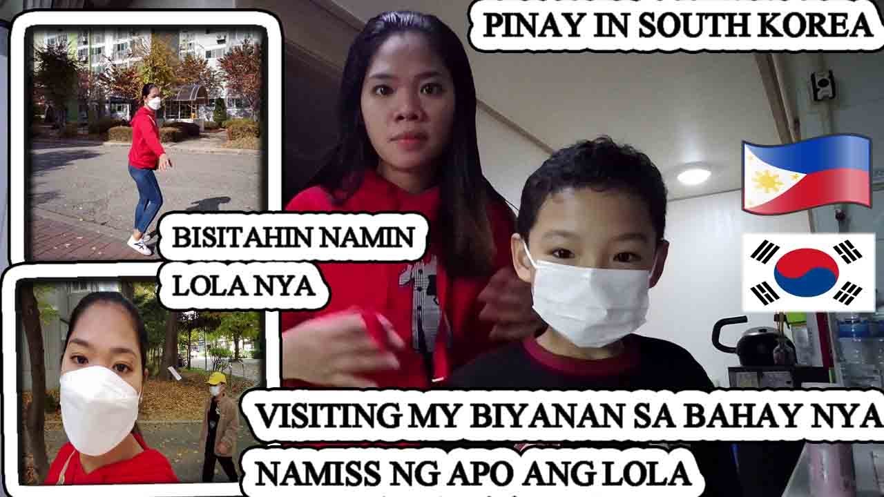 PINAY IN SOUTH KOREA |NA MISS NYA LOLA NYA | VISITING MY KOREAN MOTHER ...