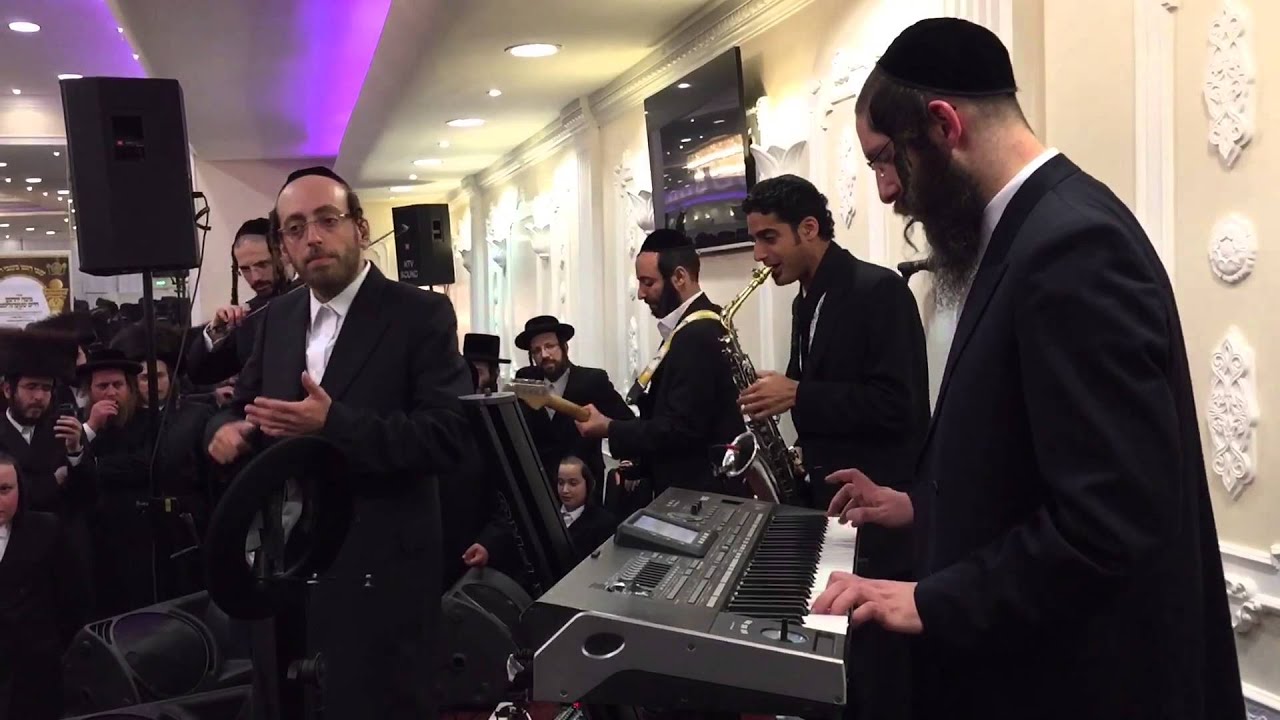 Motty Hocberg and arele samet rocking a wedding in London.part 3 - YouTube