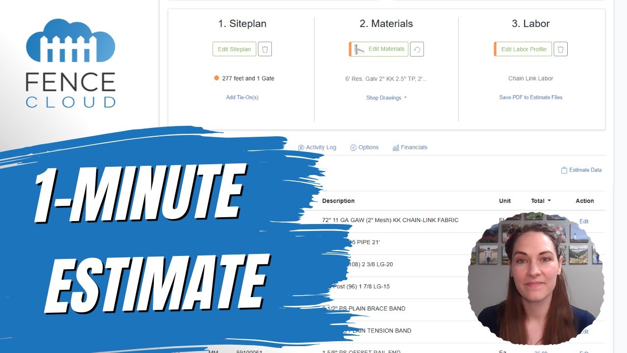 One-Minute Fence Estimating | Fence Cloud - YouTube