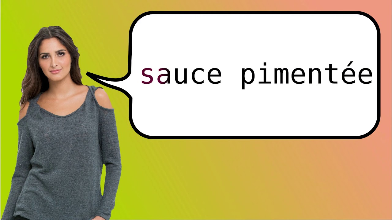 How To Say hot Sauce In French YouTube