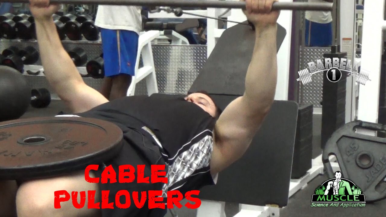 Cable Pullover for Crazy Lat Stretch - Mad MUSCLE Project Episode 18 ...