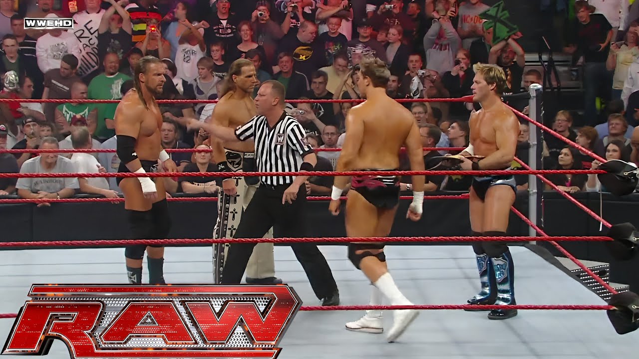 D-Generation X (DX) vs Chris Jericho & Lance Cade RAW Sep 29,2008 - YouTube