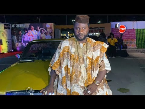JIDE AWOBONA AT ALAGBEDE MOVIE PREMIERE PRODUCED BY JAIYE KUTI - YouTube