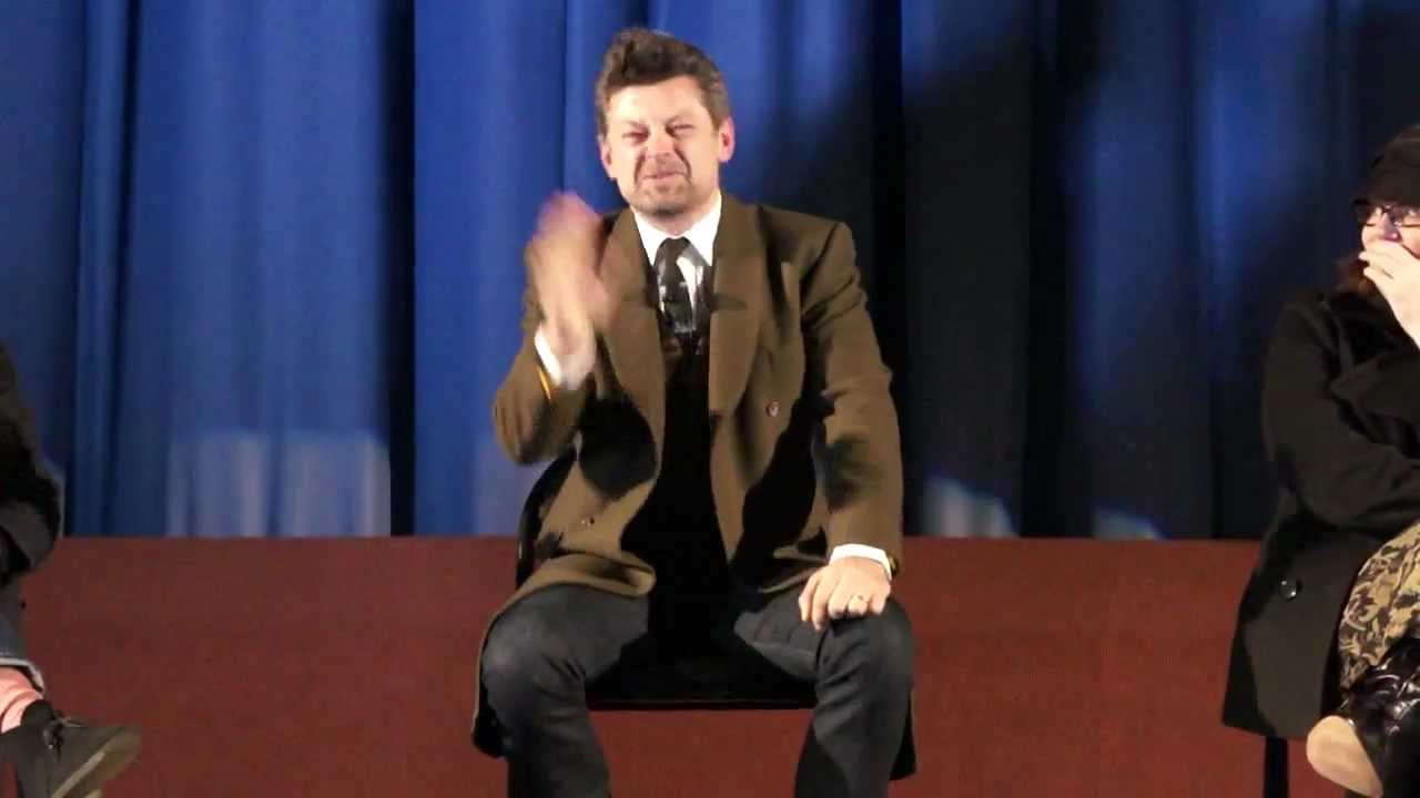 Andy Serkis - Cpt Haddock, Gollum and Kong in a Bar - YouTube