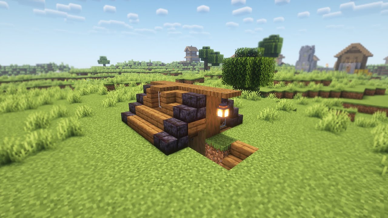 Minecraft | How to build a Tent | Tutorial | Lazy Bros - YouTube